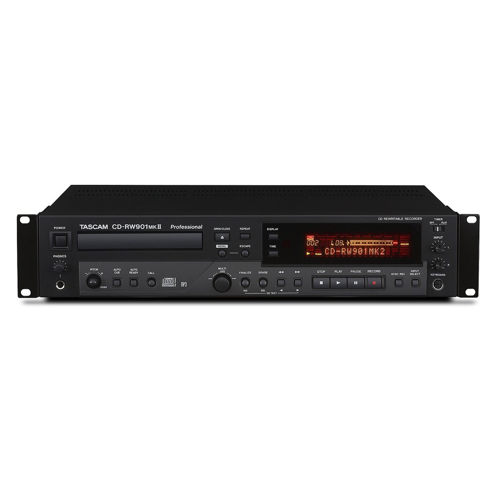 Tascam - Cd-Rw901Mkii - Cd Player - TascamBrasil