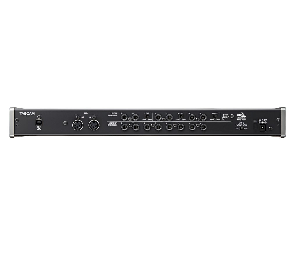 Tascam - Us-16X08 - Interface De Áudio - TascamBrasil