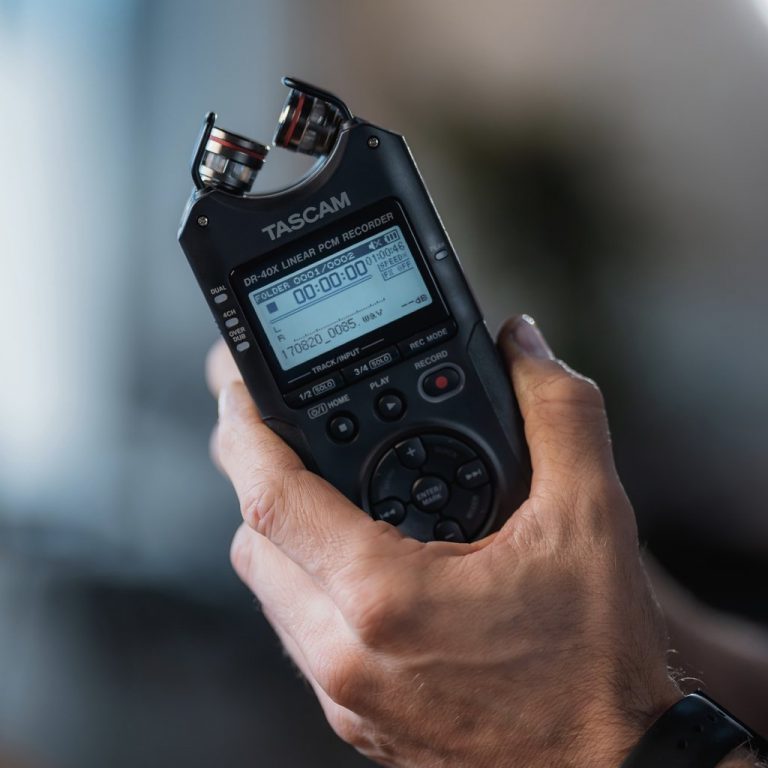 Tascam - Dr-40X - Gravador Portátil - TascamBrasil
